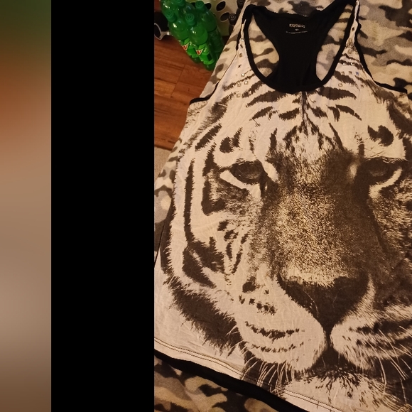 Express | Tops | Tiger Tank Top | Poshmark